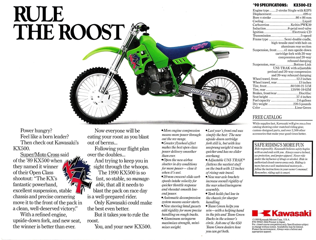 Kawasaki KX500 (1990) - 2ri.de