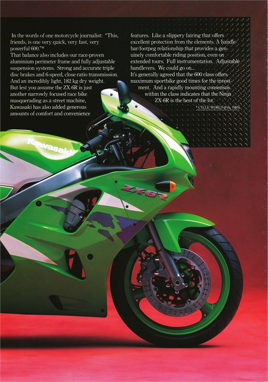 Kawasaki ZX-6R (1996) - 2ri.de